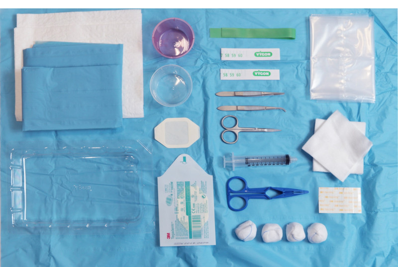 Neonatal PICCs insertion set - GreeMed